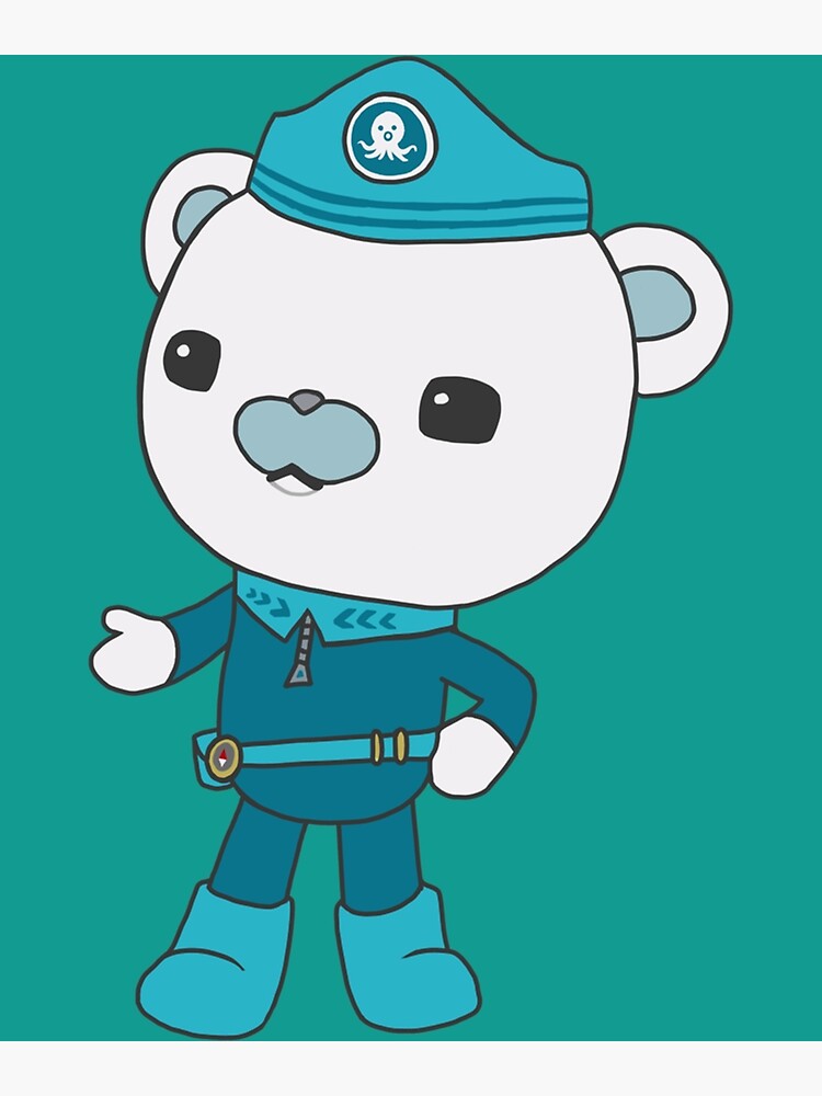 The Octonauts Captain Barnacles Poster For Sale By Iheartgiggles
