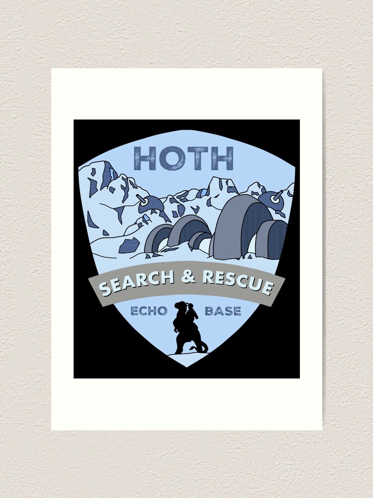 "Search And Rescue Sticker" Art Print by diemica6 | Redbubble