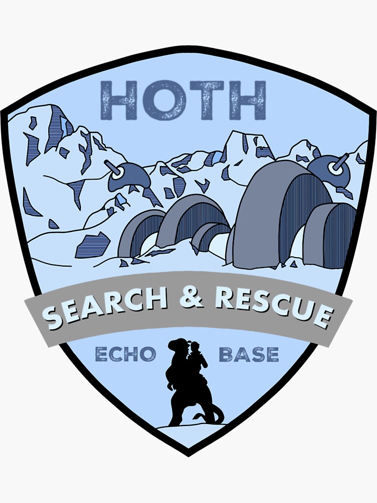 "Search And Rescue Sticker" Sticker by diemica6 | Redbubble