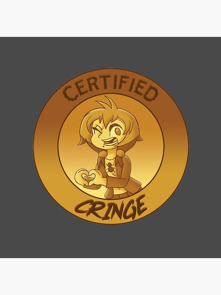 "GrungeBunge Certified Cringe" Pin for Sale by SabNino15 | Redbubble