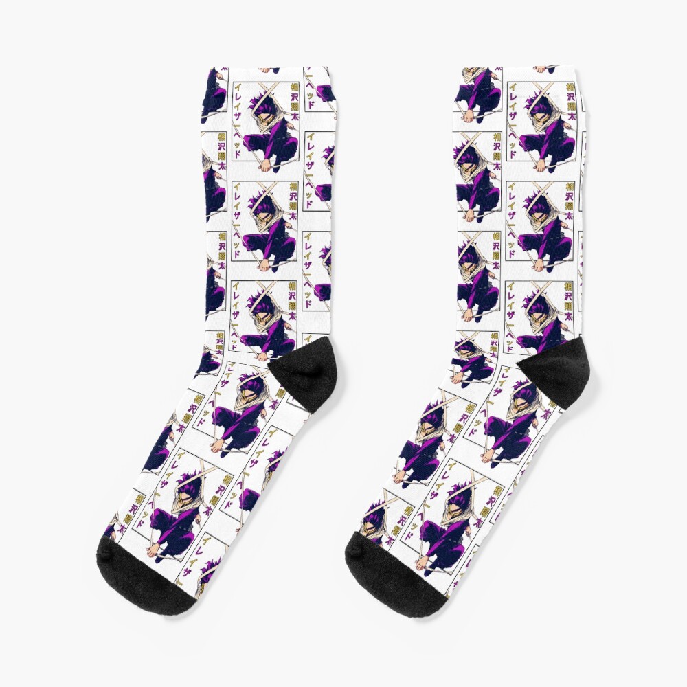 "Eraser Head, My Hero Academia, Shota Aizawa, Bnha, Mha Anime" Socks ...