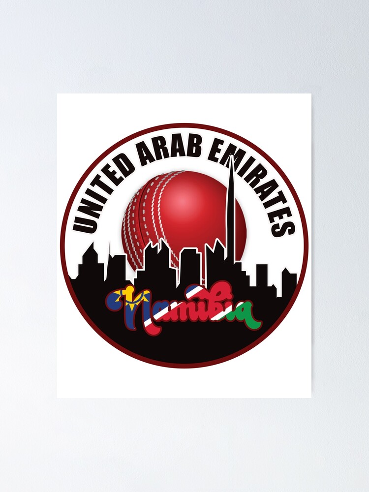 "Namibia Cricket United Arab Emirates T20 Cricket Championships" Poster ...