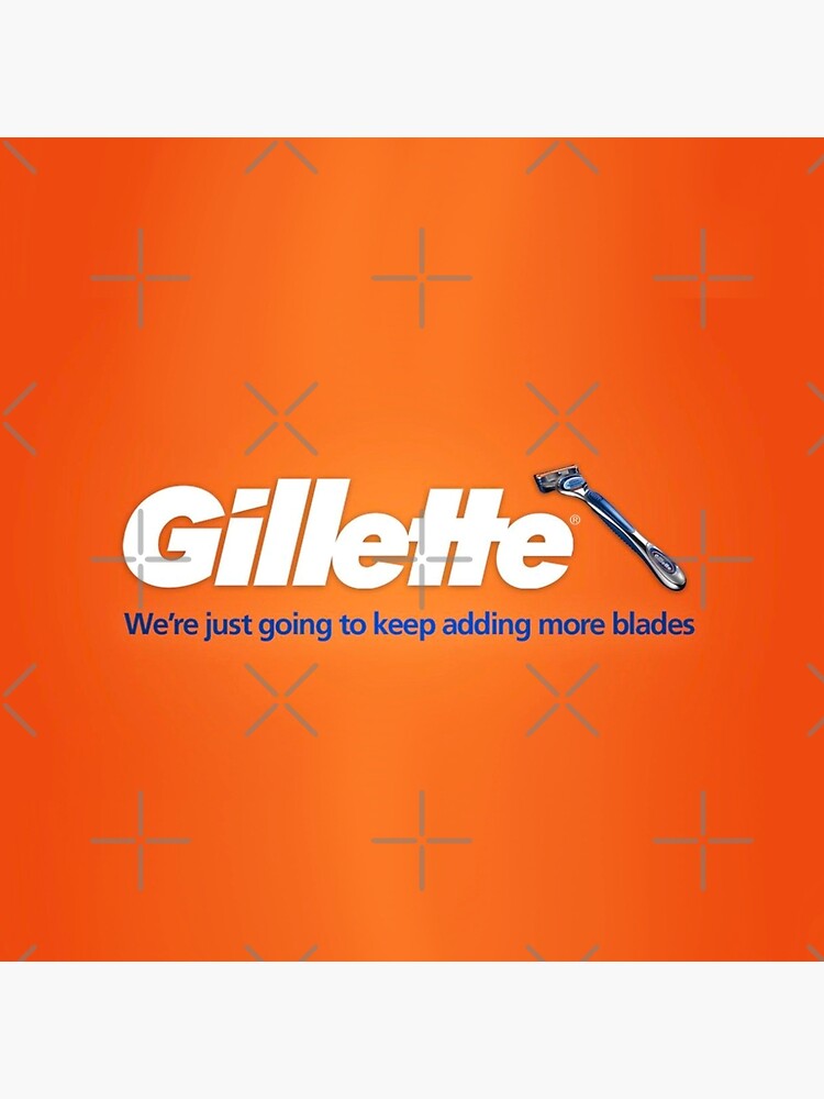 "Gillette " Poster for Sale by FordR24 | Redbubble