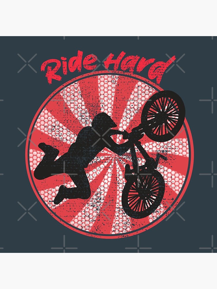 "Mountain Bike Ride Hard" Poster for Sale by riverswardrobe | Redbubble