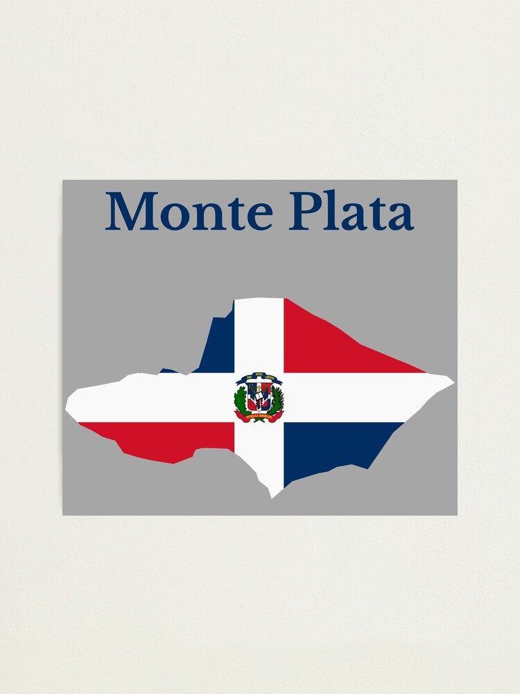 Lámina fotográfica «Diseño de Mapa de la Provincia de Monte Plata ...