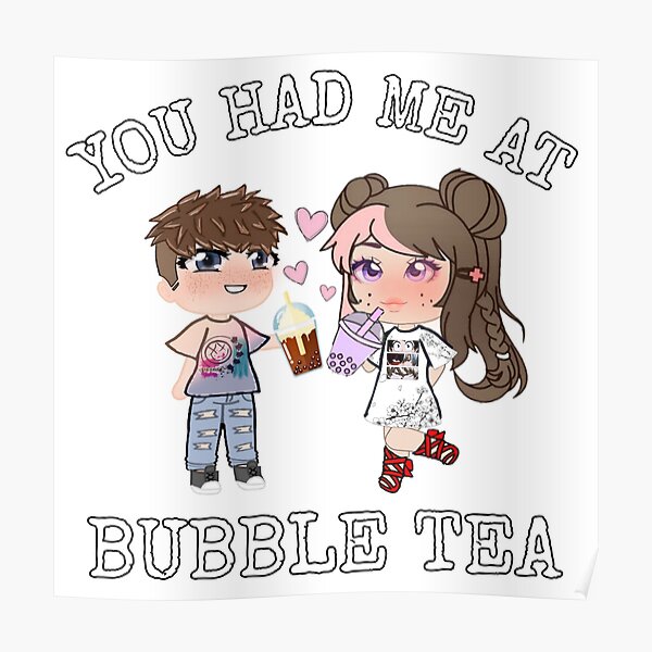 "YOU HAD ME AT BUBBLE TEA GACHA LOVE - Text-based & Graphic" Poster for ...
