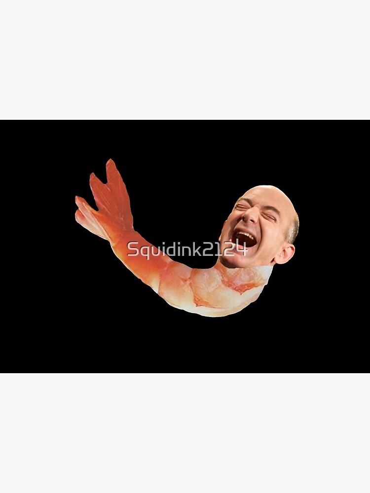 "Jeff Bezos Shrimp" Mask by Squidink2124 | Redbubble