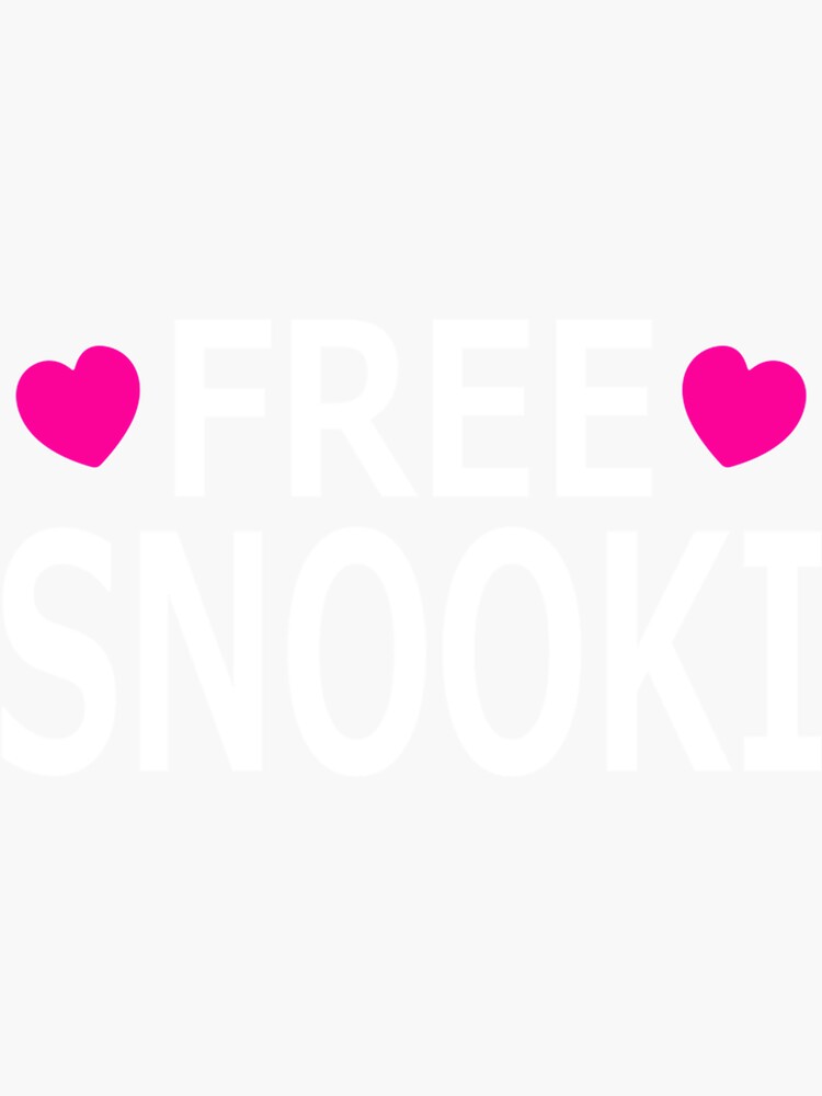 "Free Snooki" Sticker for Sale by GivanByrne | Redbubble