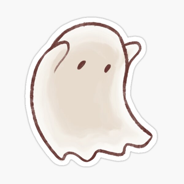 "Little Ghost" Sticker for Sale by reichuart | Redbubble