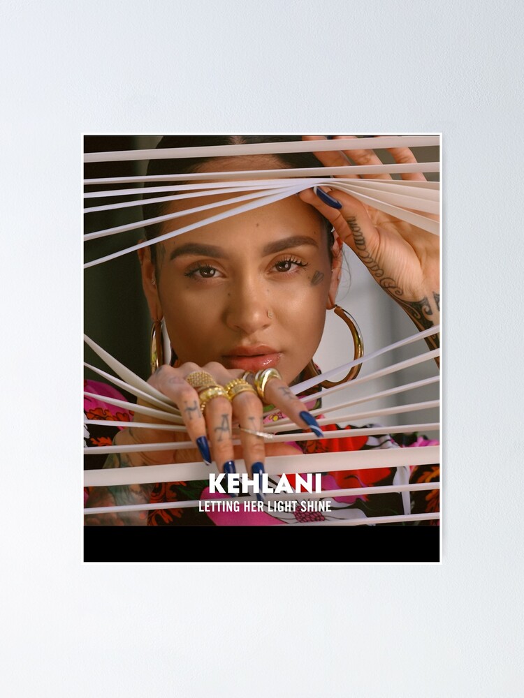 "Graphic Shine Kehlani Tour 2021 Best Women" Poster for Sale by ...