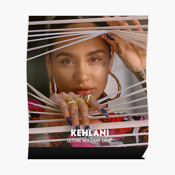 "Graphic Shine Kehlani Tour 2021 Best Women" Poster for Sale by ...