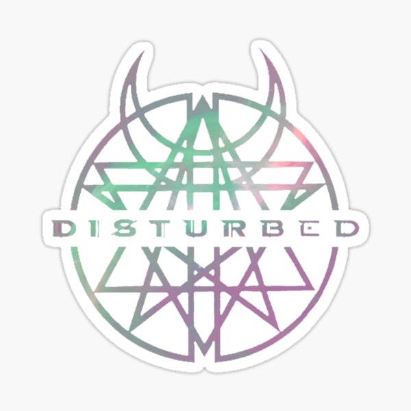 "disturbed band rock metal best of logo" Sticker for Sale by teriteri33 ...