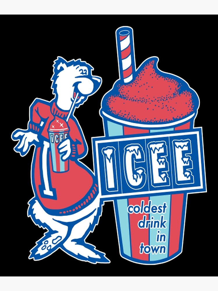 "Icee " Poster for Sale by shopnamokla | Redbubble