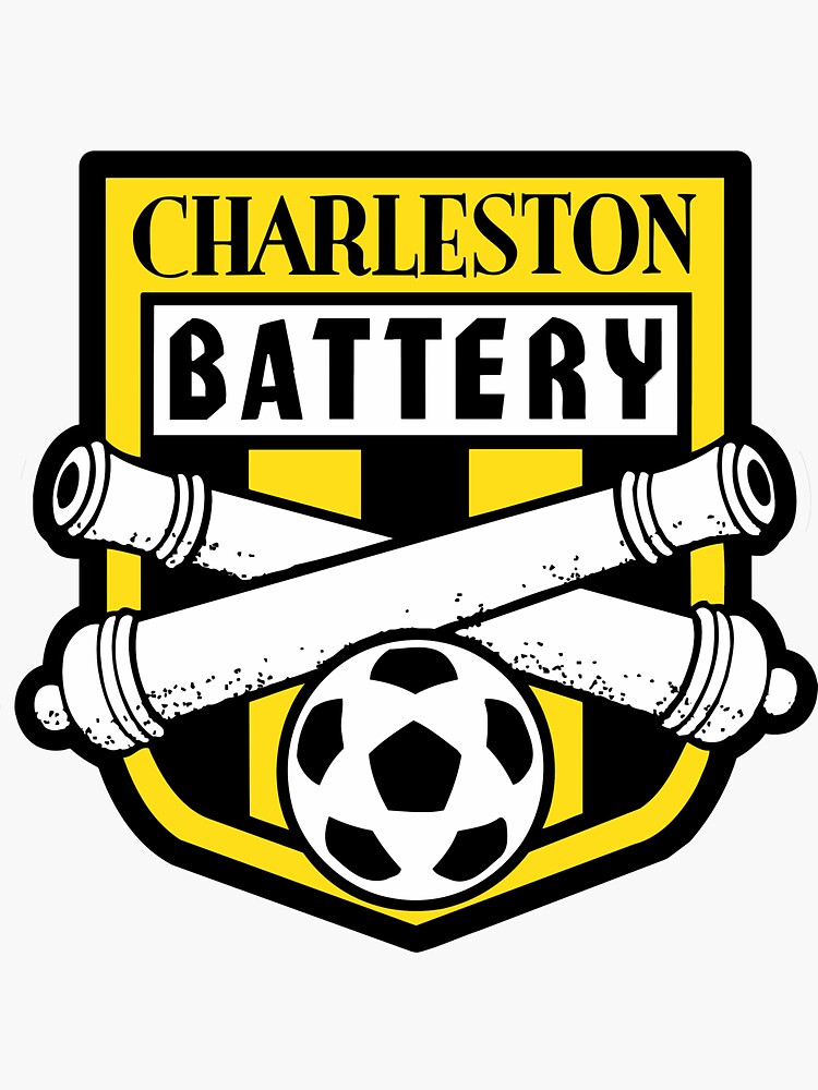 "Charleston Battery Sports Football Soccer Club" Sticker for Sale by ...