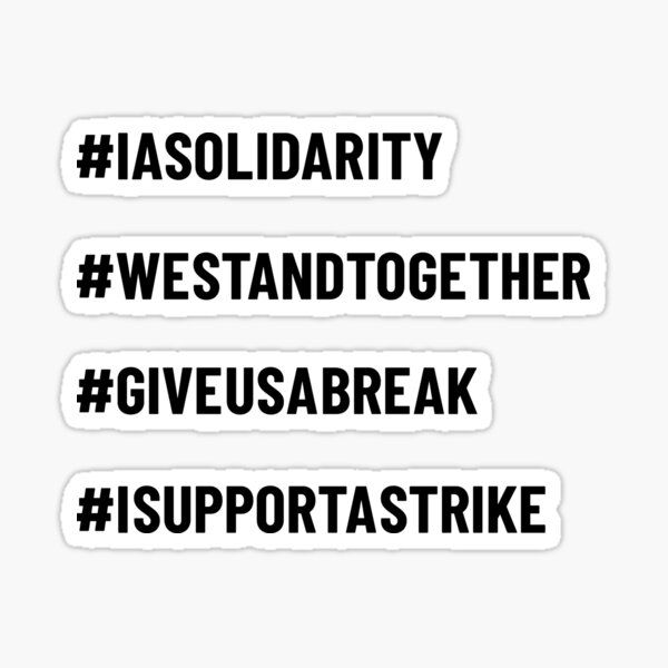 "IATSE - IASOLIDARITY Pack" Sticker for Sale by thedustyshelves | Redbubble