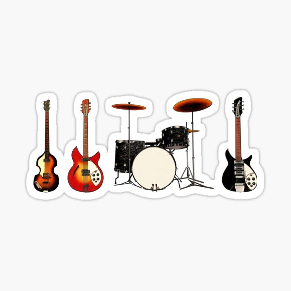 "Musical Instruments TB 1965 Vintage" Sticker for Sale by Uncer59 ...