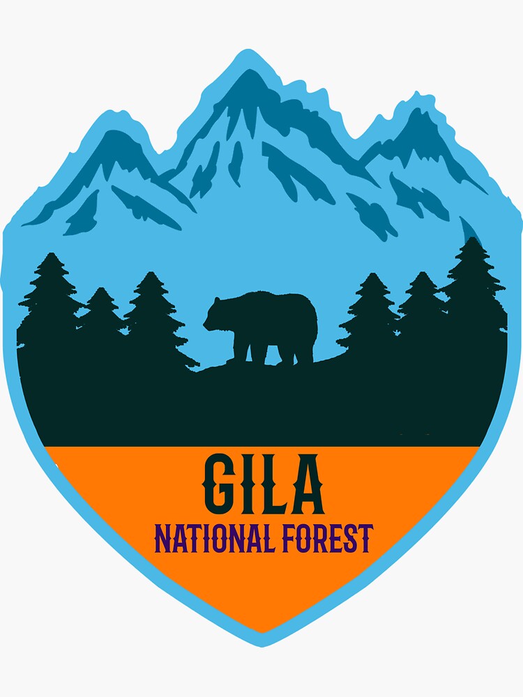 "Gila national forest" Sticker for Sale by Us-nature | Redbubble
