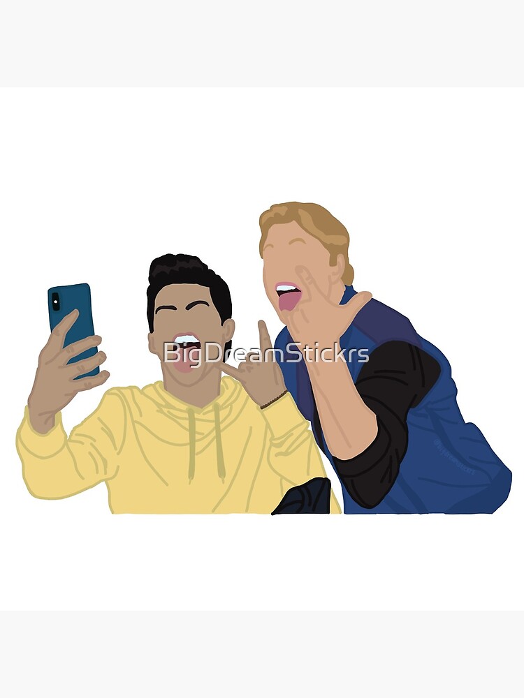 "Cobra Kai Season 3 Miguel Diaz & Johnny Lawrence" Poster for Sale by BigDreamStickrs | Redbubble