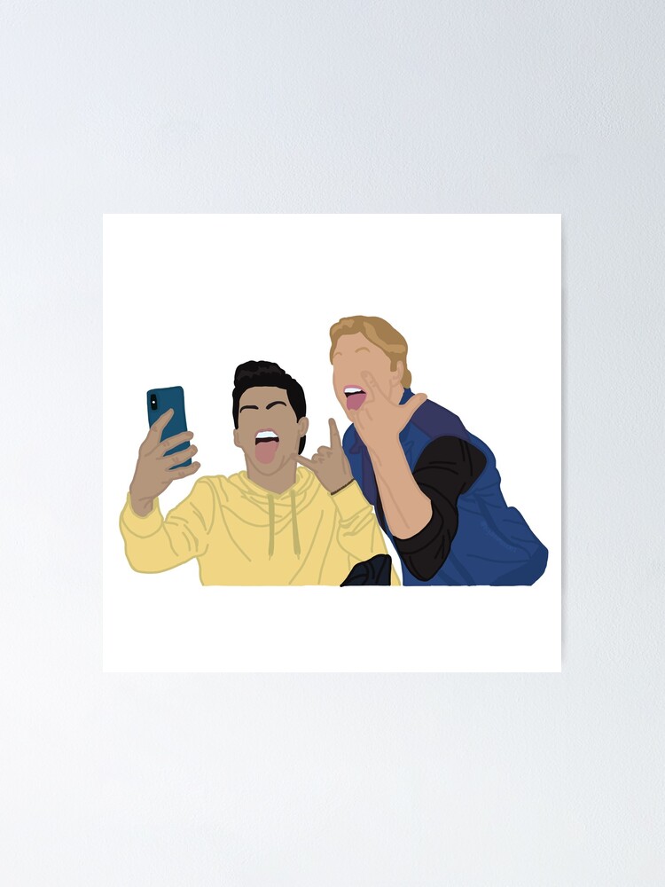 "Cobra Kai Season 3 Miguel Diaz & Johnny Lawrence" Poster for Sale by BigDreamStickrs | Redbubble