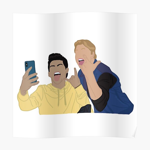 "Cobra Kai Season 3 Miguel Diaz & Johnny Lawrence" Poster for Sale by BigDreamStickrs | Redbubble