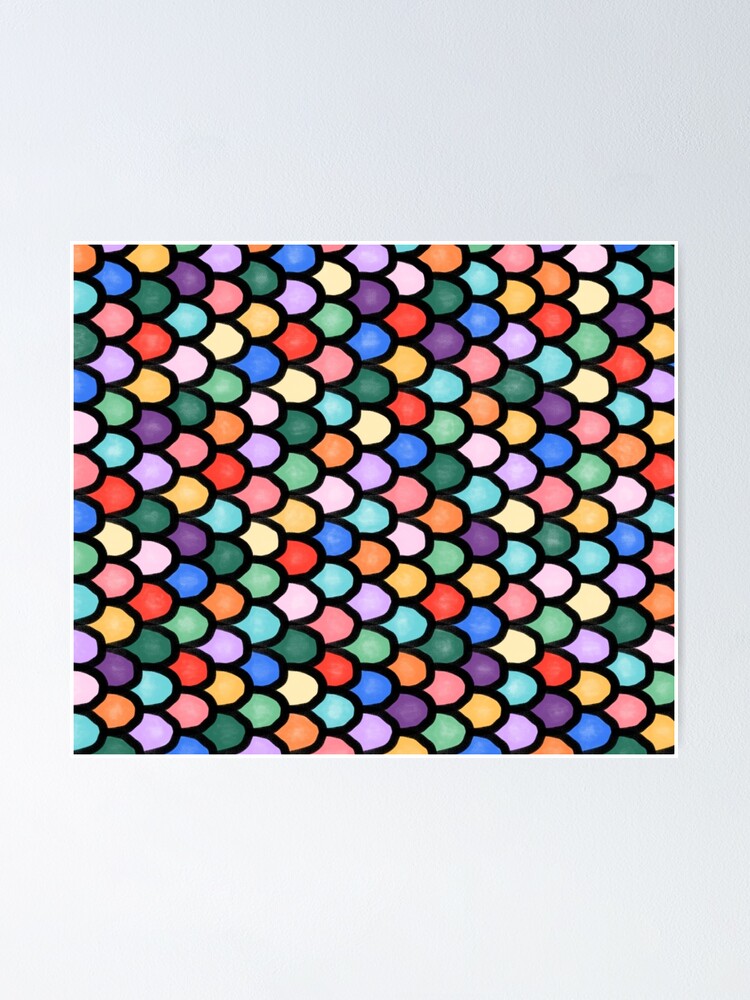 "rainbow fish" Poster for Sale by iamnicoletheone | Redbubble