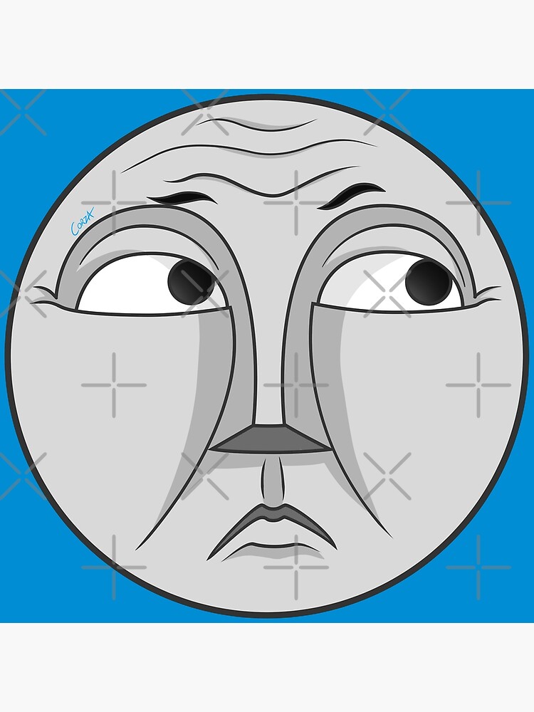 "Gordon (grumpy face)" Poster for Sale by corzamoon | Redbubble