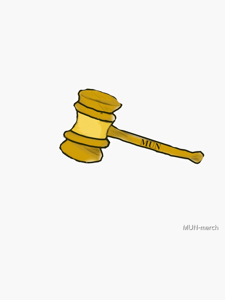 "MUN gravel" Sticker for Sale by MUN-merch | Redbubble