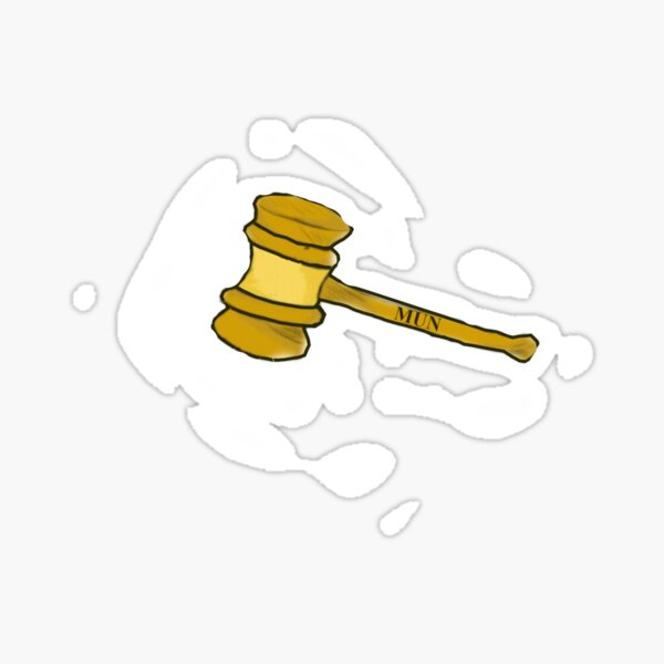 "MUN gravel" Sticker for Sale by MUN-merch | Redbubble