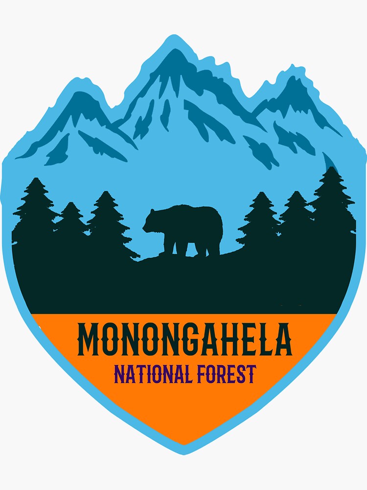 "Monongahela national forest" Sticker for Sale by Us-nature | Redbubble