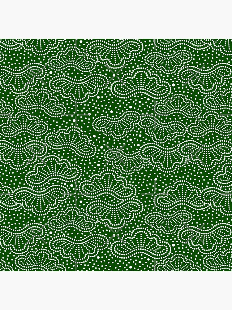 "Japanese Pattern WAGARA of MATSU Japanese Pine Tree Design" Art Print ...