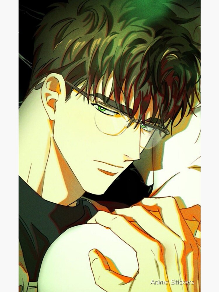 "Mathew Rayner Under the green light manhwa" Sticker for Sale by ...