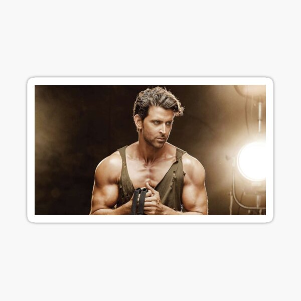 " Indian Bollywood super star Hrithik Roshan" Sticker for Sale by ...