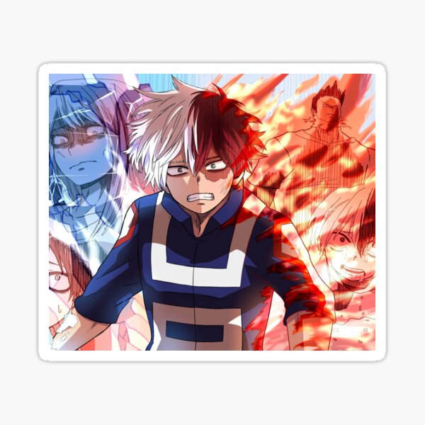 "My Hero Academia Todoroki 5" Sticker for Sale by cheyennelbates ...