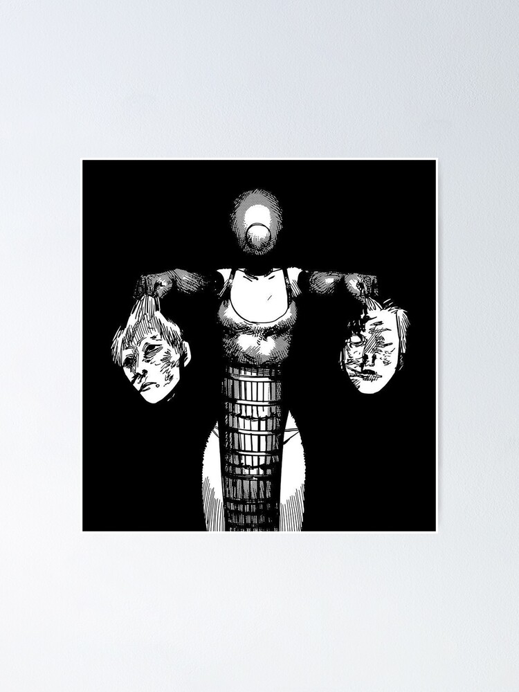 Chainsaw Man Raze Poster For Sale By Pegshop Redbubble