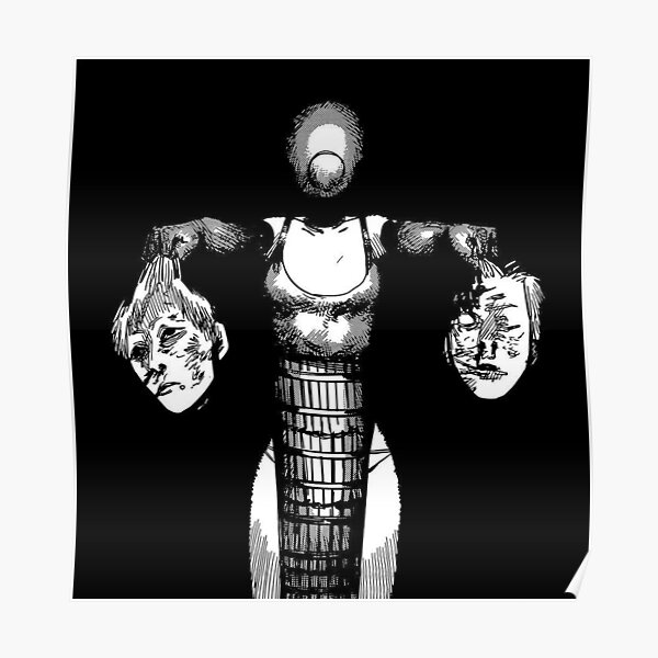 Chainsaw Man Raze Poster For Sale By Pegshop Redbubble
