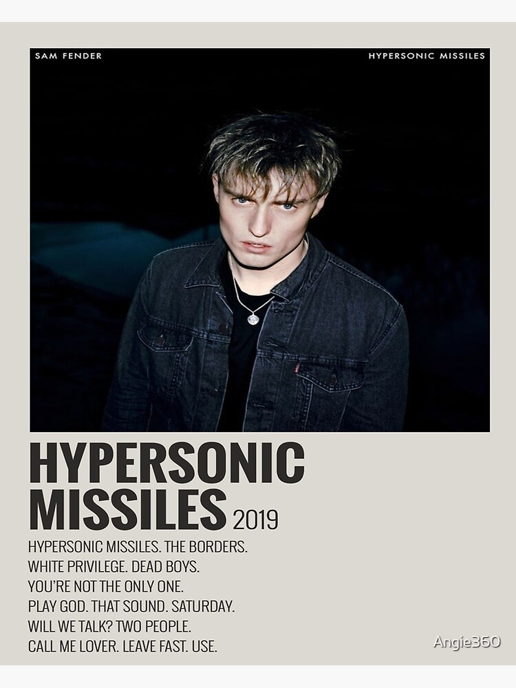 "Hypersonic missiles " Poster for Sale by Angie360 | Redbubble