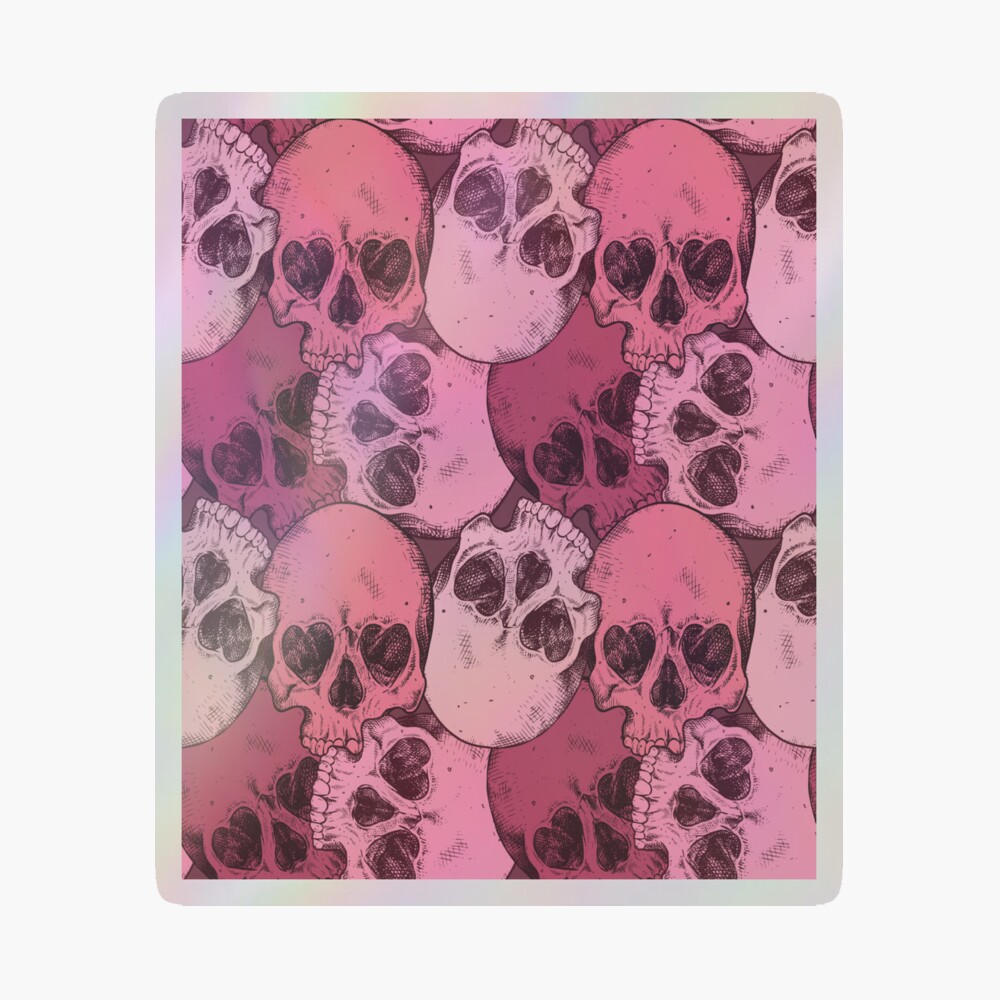 Rosa Sukker Skulls Tapet Mega Skulls – Sukker Baby Inc.