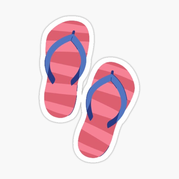 "Slippers" Sticker by GITANJALI21 | Redbubble