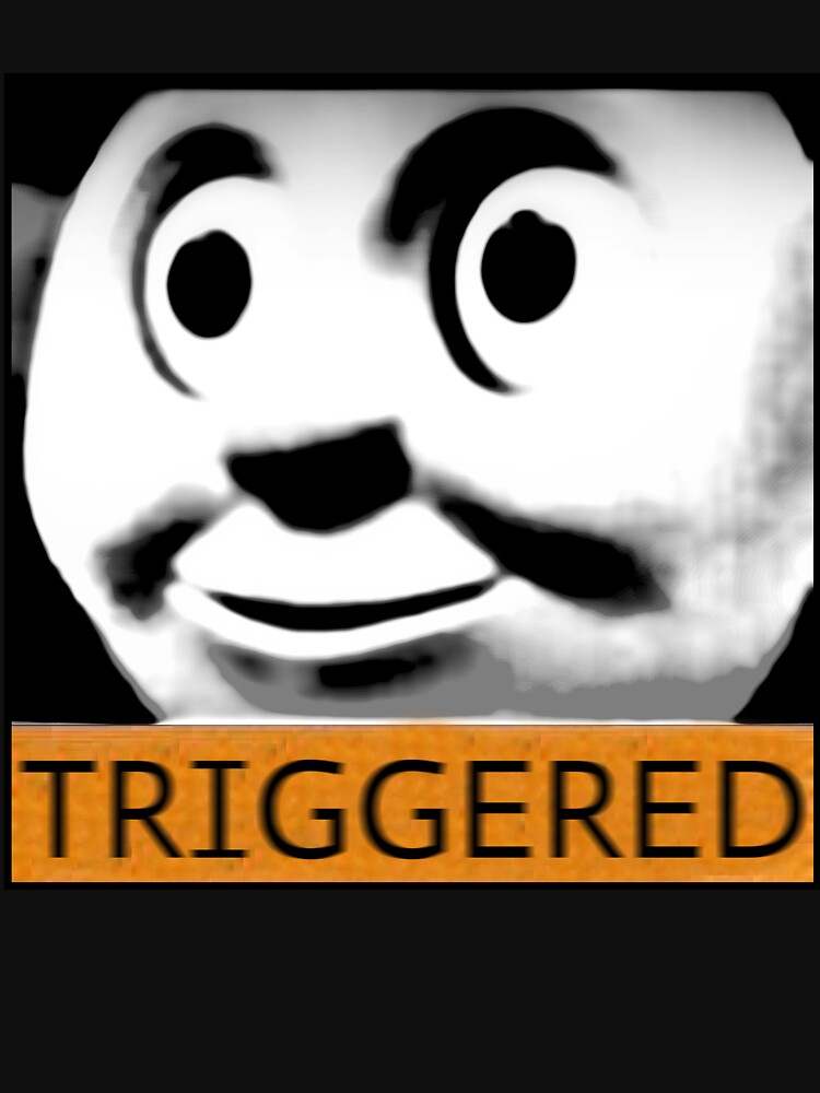 "Thomas the Train (TRIGGERED)" T-shirt for Sale by GsusChrist ...