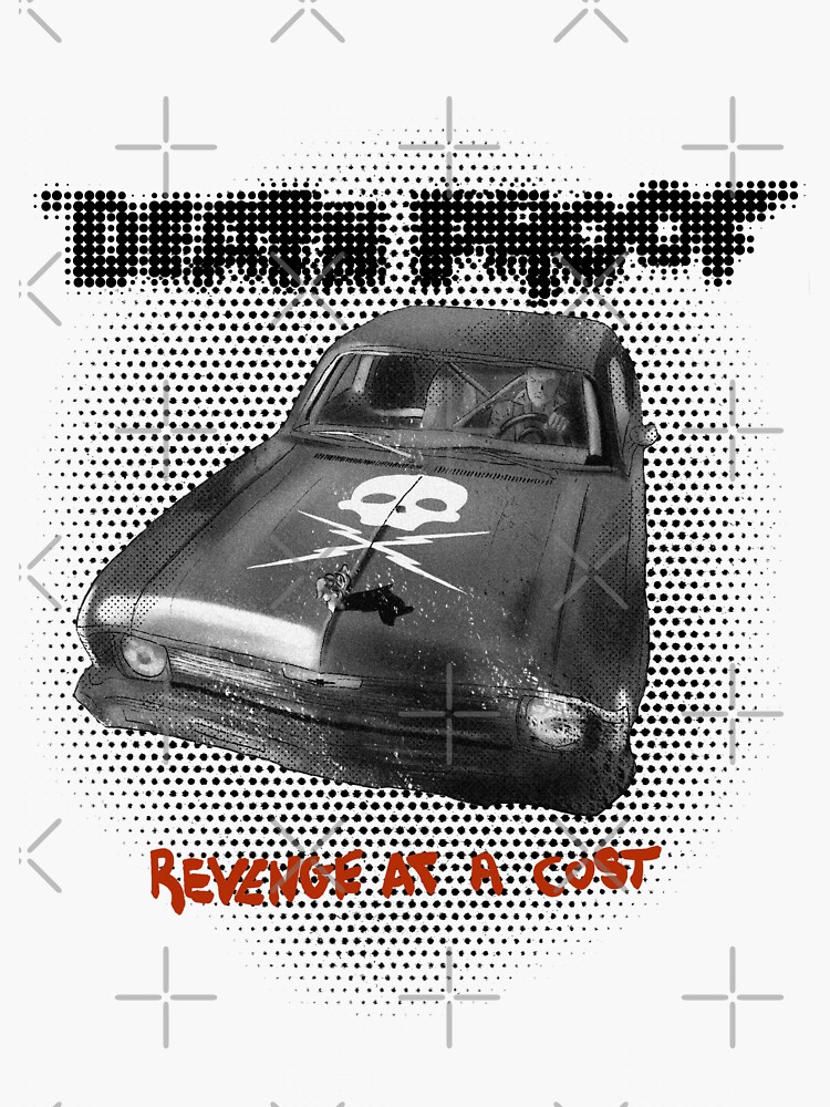 "Death proof in black" Sticker for Sale by Straw-hat-sheek | Redbubble