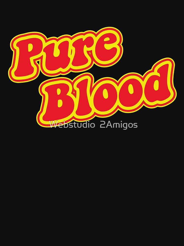 "Pureblood Halloween Horror funny quote" T-shirt for Sale by ingritavz ...
