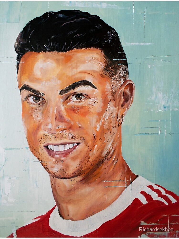 "Cristiano Ronaldo Portrait" Poster for Sale by Richardsekhon | Redbubble