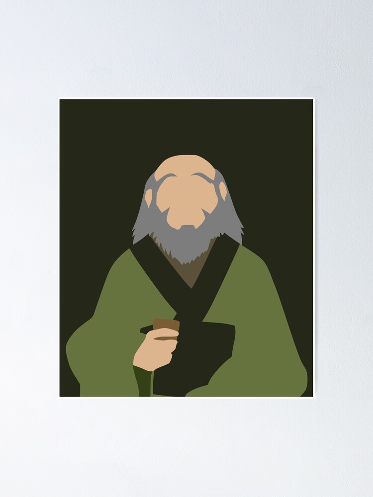 "general iroh" Poster for Sale by Mine-Art | Redbubble