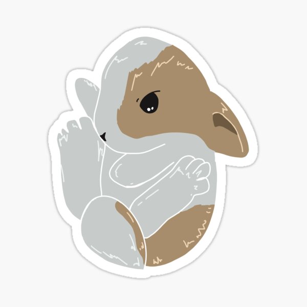 "cute baby bunny" Sticker by YangDdrawing | Redbubble