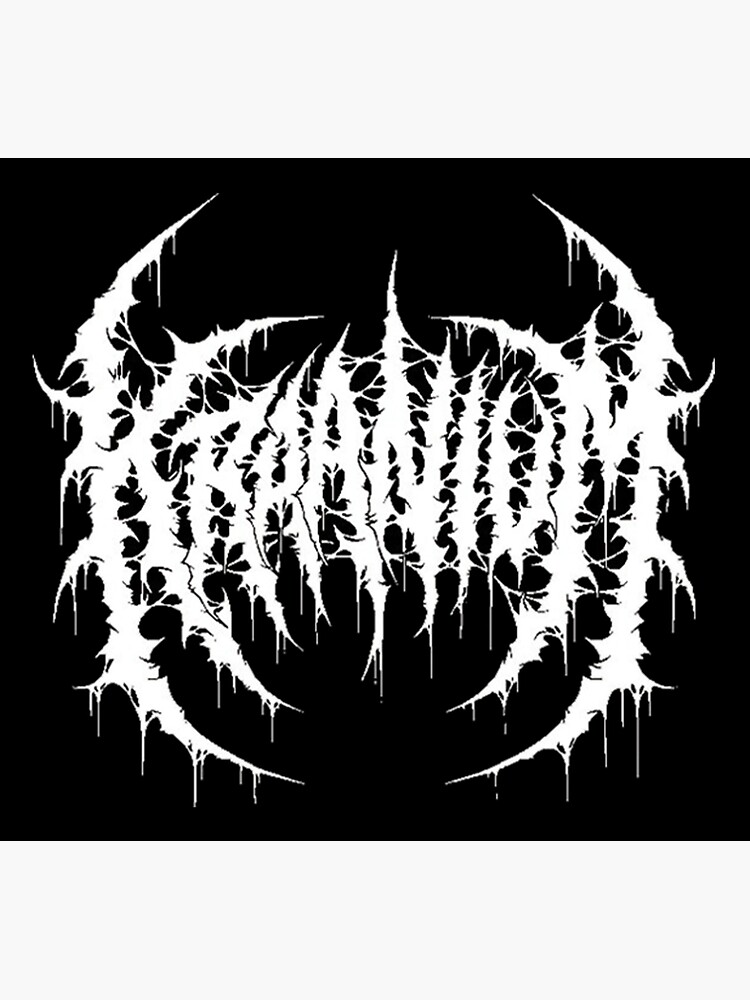 "kraanium band metal" Poster for Sale by mkermannesrm | Redbubble