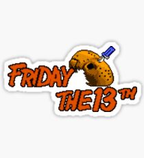 Friday the 13th: Stickers | Redbubble