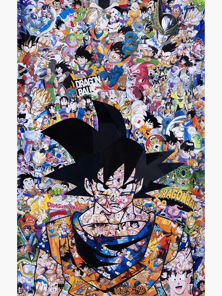 "Collage Goku" Poster for Sale by jimmykammerer | Redbubble