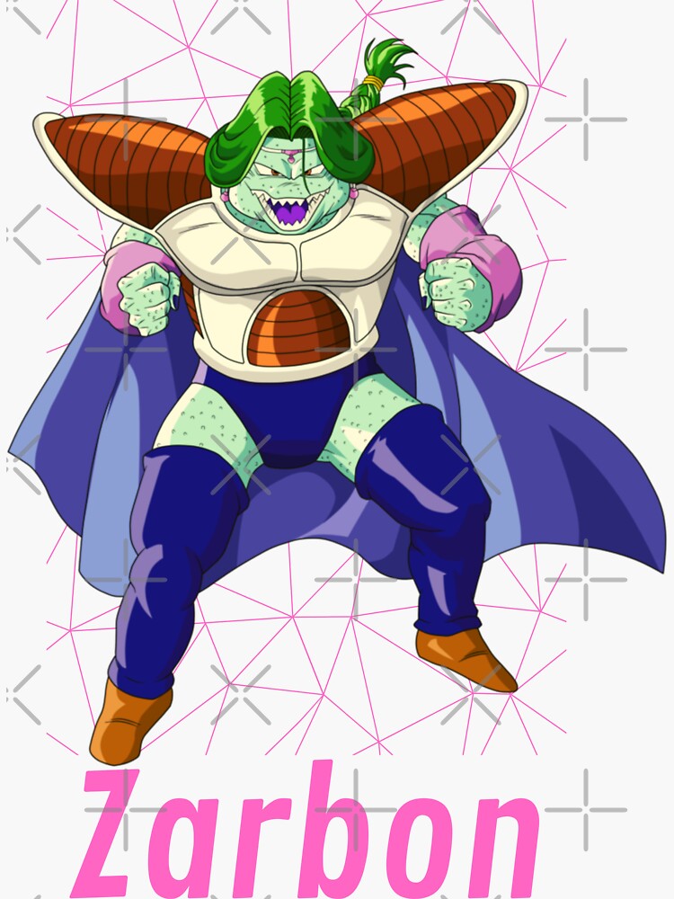 Pegatina «transformación zarbon dbz» de filal | Redbubble