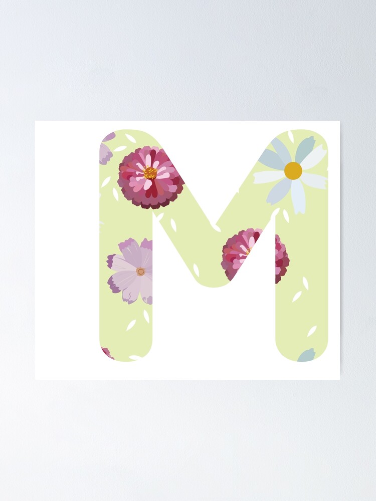 "Alphabet M" Poster for Sale by DDoong-2 | Redbubble
