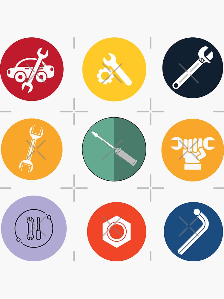 "Mechanical Engineer Sticker Pack #6" Sticker for Sale by infazbdeen ...